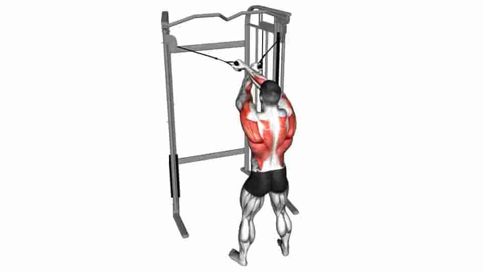 Cable Cross-over Lateral Pulldown - Video Guide | Lyfta