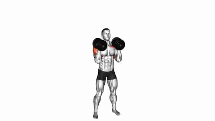 Dumbbell Standing Alternate Overhead Press - Video Guide | Lyfta