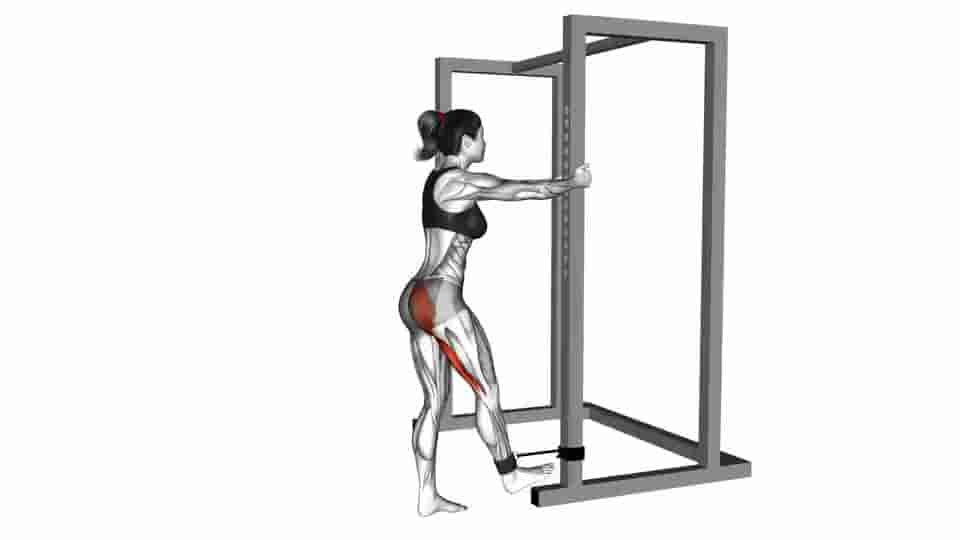 Band standing hip extension - Video Guide | Lyfta