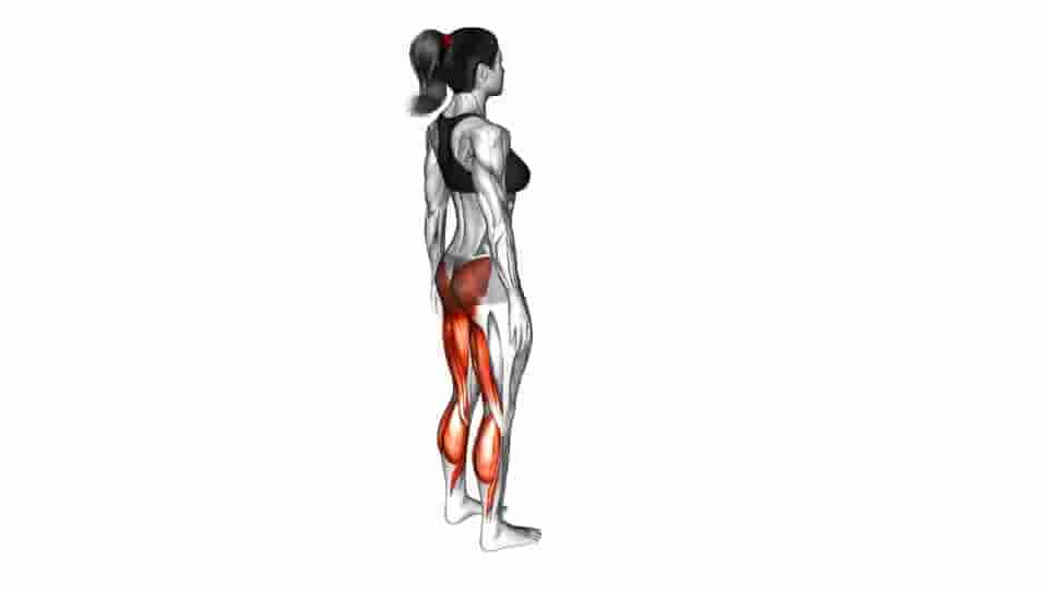 Standing Reach Down Hamstring Crossed Legs Stretch - Video Guide | Lyfta