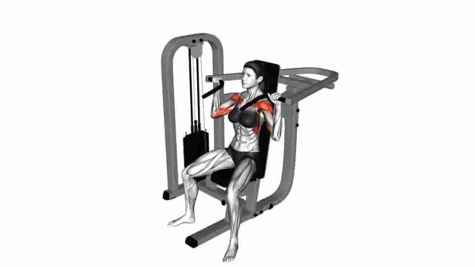 Lever Seated Shoulder Press - Video Guide | Lyfta