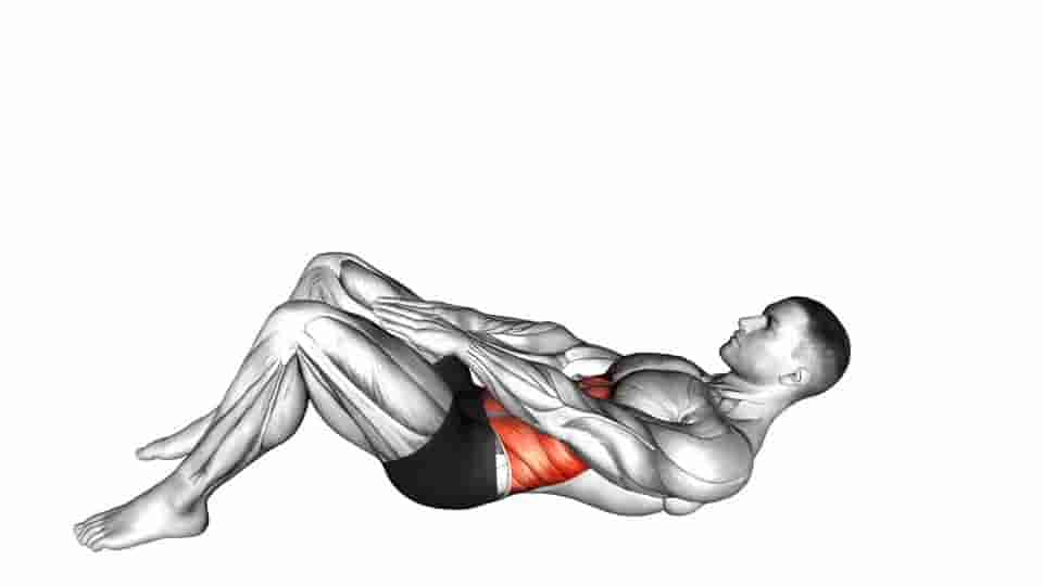 Knee Touch Crunch - Video Guide | Lyfta