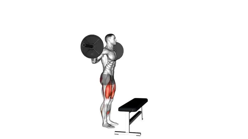 Barbell Step-up - Video Guide | Lyfta