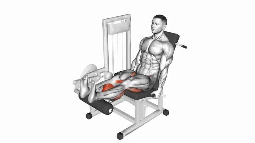 Lever Seated Leg Curl - Video Guide | Lyfta
