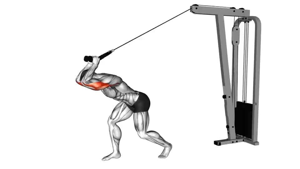 High Pulley Overhead Tricep Extension - Video Guide | Lyfta