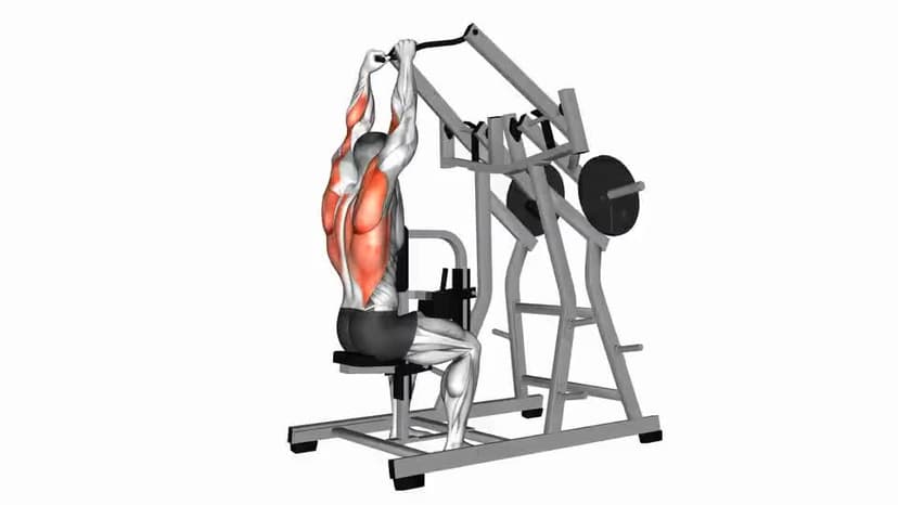 Lever Lateral Pulldown - Video Guide | Lyfta