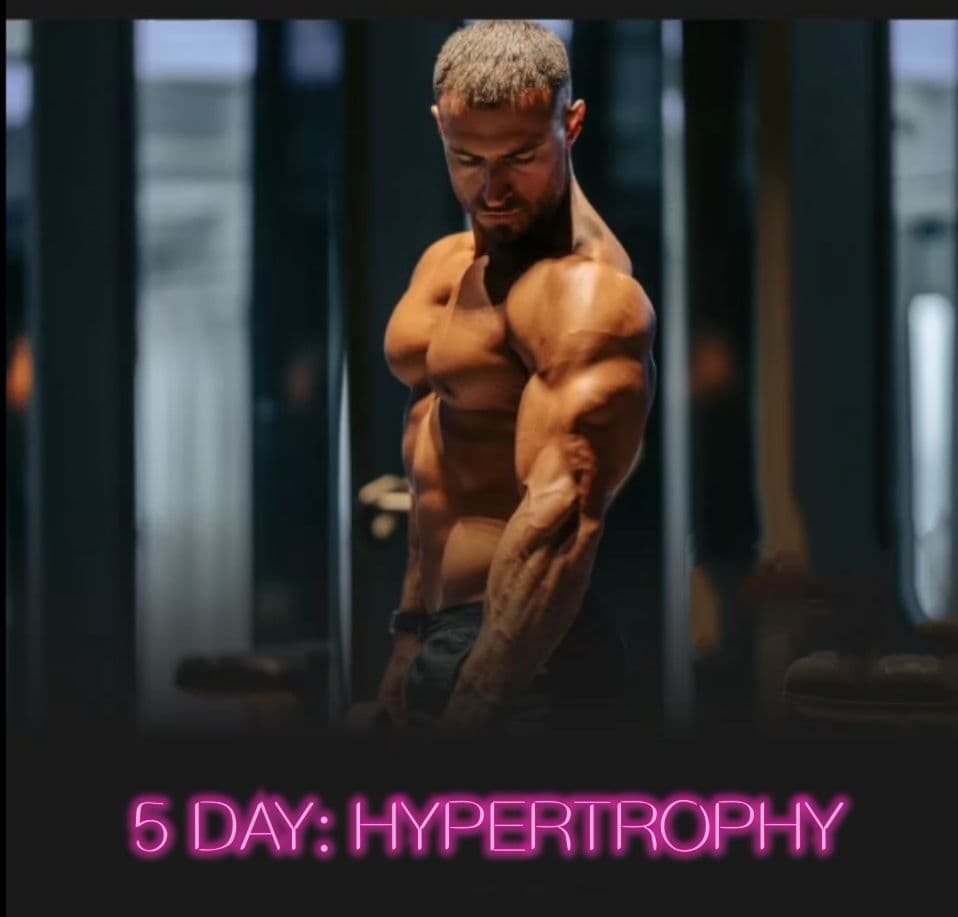 5 DAY HYPERTROPHY - LOWER/DELTS FOCUS | Lyfta